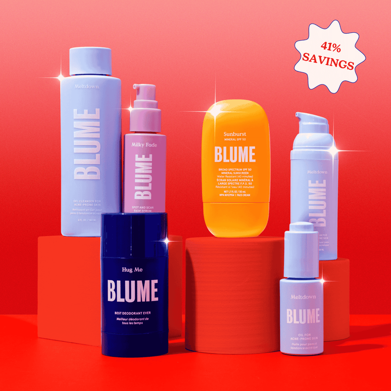 Blume Products - Blume's Lineup of Products to Go With Your Flow